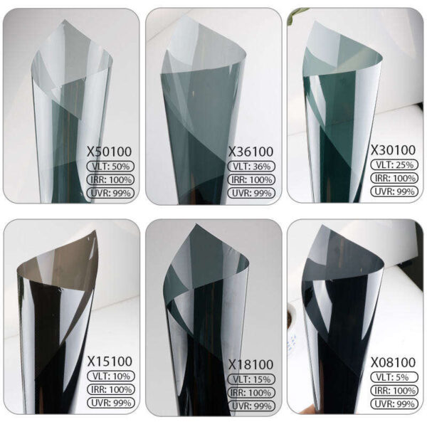 Ultra Hd 2ply Nano Ceramic Window Tint Film uv Irr100% Solar safety ...